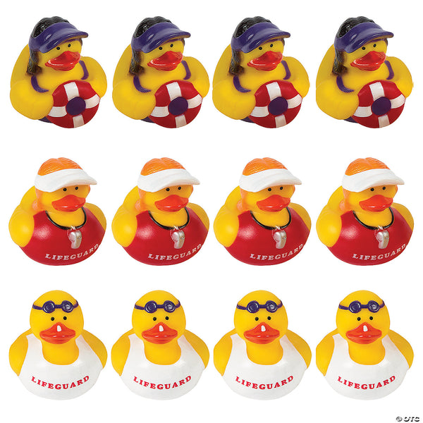 Vinyl Lifeguard Rubber Ducks - Ultimate Party Super Stores