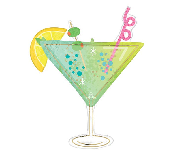 36" PKG FNB COCKTAIL SURPRISE SUPERSHAPE - Ultimate Party Super Stores