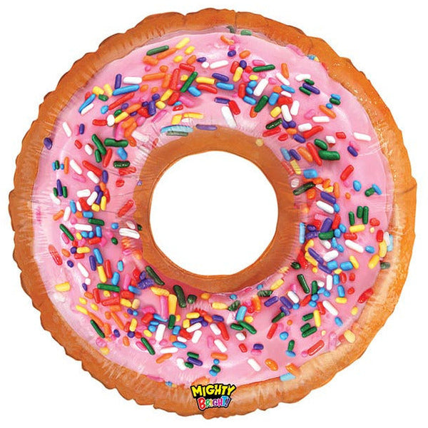 415 30" Mighty Donut Mylar Balloon - Ultimate Party Super Stores