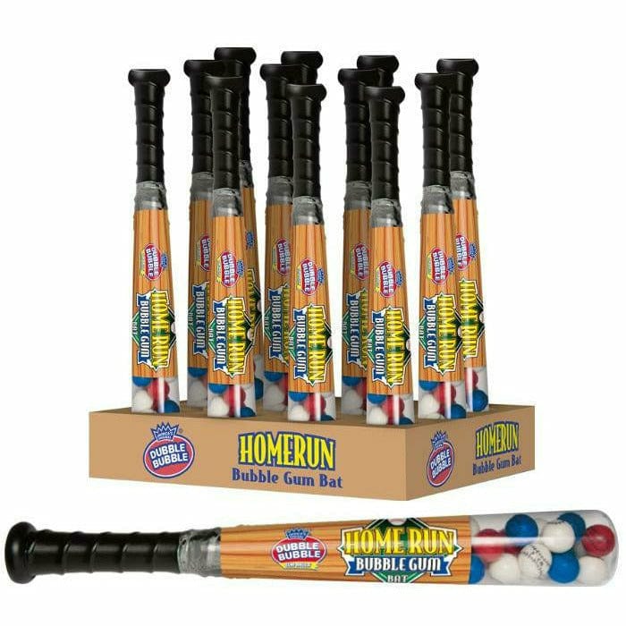 DUBBLE BUBBLE HOMERUN BASEBALL BAT W/ GUMBALLS - Ultimate Party Super ...