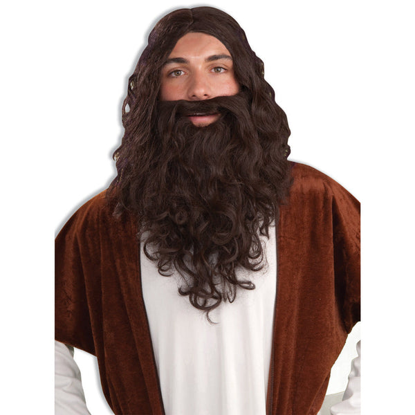 Biblical wig and beard set - Ultimate Party Super Stores